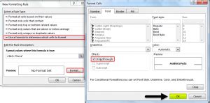 Strikethrough In Excel Examples How To Strikethrough