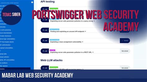 Bahasa Indonesia Walkthrough Lab Portswigger Web Security Academy Api Testing Youtube