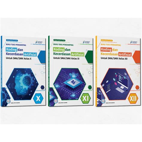 Jual Buku Koding Dan Kecerdasan Artifisial Untuk Smama Kurikulum