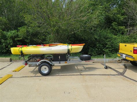 Malone Megasport Trailer With Saddle Style Carriers For 2 Kayaks
