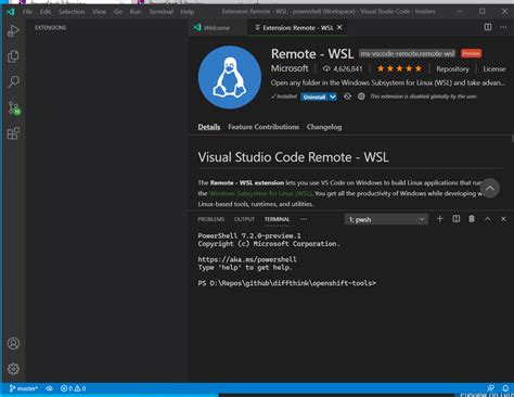 Vs Code Insider Extensions No Rendering And Not Functional Issue Microsoft Vscode