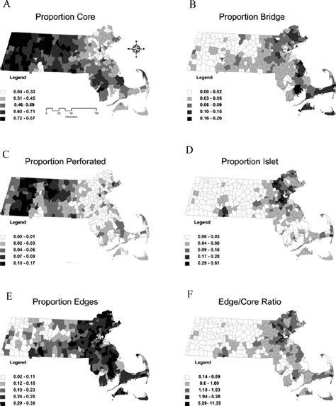 map of fragmentation indicators in massachusetts download scientific