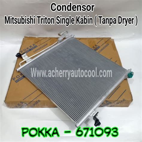 Jual Condensor Kondensor Acmobil Mitsubishi Triton Single Kabin Tanpa