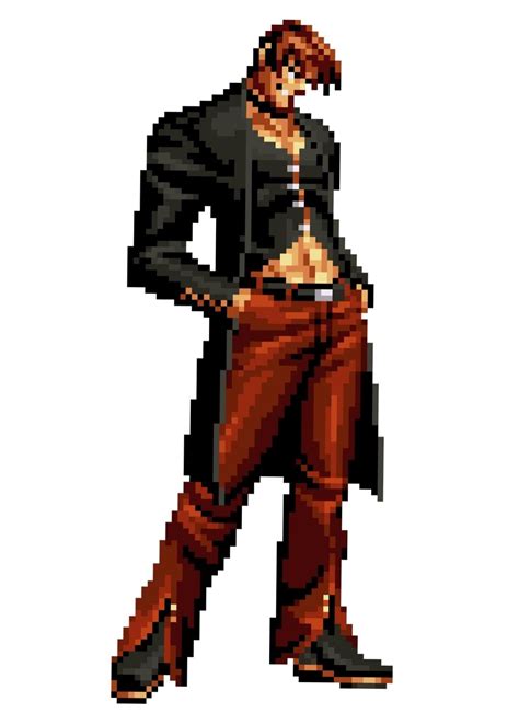 Iori Yagami Personagens De Games Sprites Jogos Pixel Art