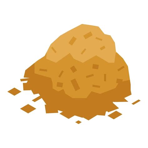 Premium Vector Pieces After Tree Cut Icon Isometric Of Pieces After