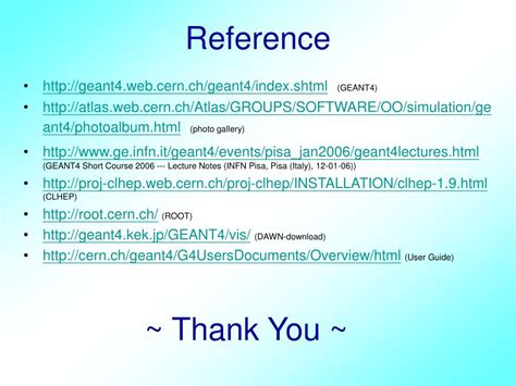 Ppt Introduction Of Simulation By Geant4 Powerpoint Presentation