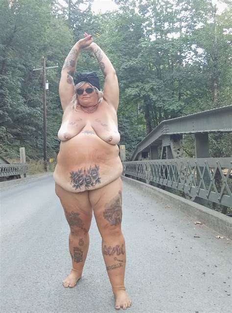 Hanging Out On The Logging Bridge R StretchedUdder