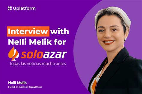 Uplatform On Linkedin Our Head Of Sales Nelli Melik Ohanjanyan Had A