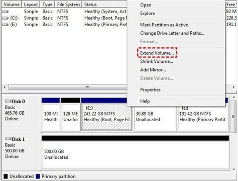 Easiest Way To Extend System Partition In Windows 7 Without Formatting