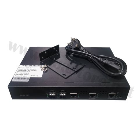 Epon Olt Network Switch 2 Port รุ่น Bnt Olt 2epon L2