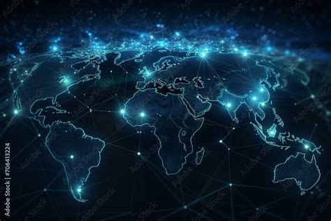 An Interconnected Network Of Digital Devices Across The Globe That Entails IoT Cloud Computing