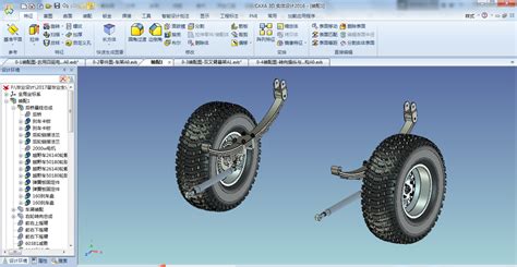 农用电动汽车底盘设计含SW三维 CAD 说明书 STEP 模型图纸下载 懒石网
