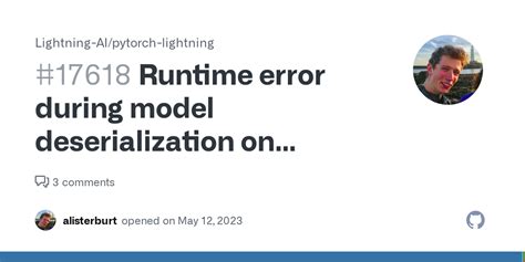 runtime error during model deserialization on mps · issue 17618