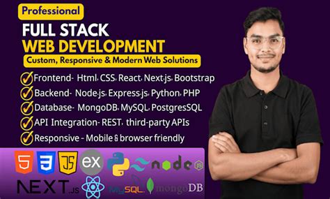 Build Debug Mern Stack Web Apps And Responsive Websites As Full Stack