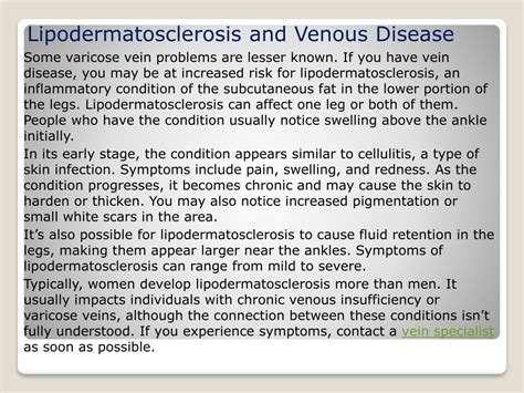 Ppt Are Varicose Veins Dangerous Powerpoint Presentation Free