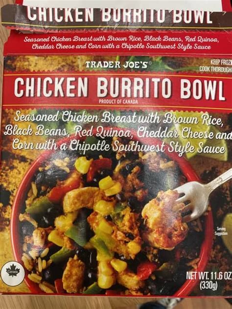 Trader Joes Chicken Burrito Bowl