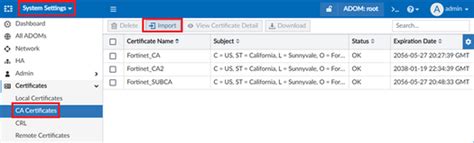 Technical Tip Configuring Ldaps On Fortimanager A Fortinet Community
