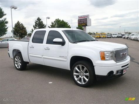 2008 Summit White Gmc Sierra 1500 Denali Crew Cab Awd 30935475