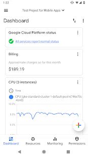 Google Cloud Console Apps On Google Play