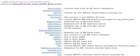 Produce And Edit MATLAB Sample Code Documents TES GUI Software Support ADRV ADRV
