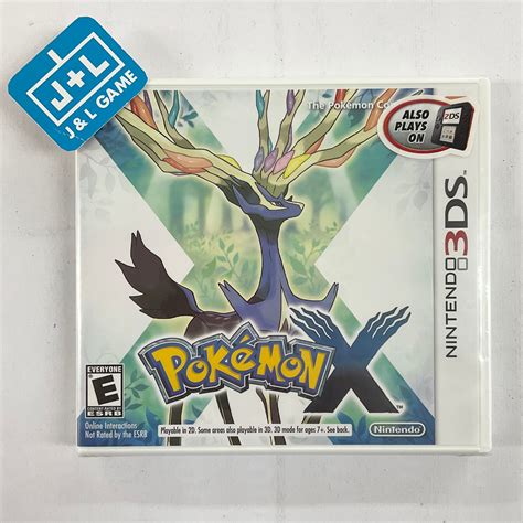 Pokemon X Nintendo 3ds Jandl Game