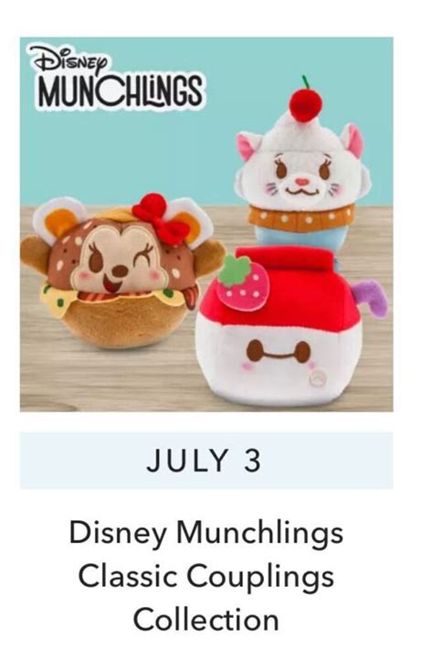 New Disney Munchlings Classic Couplings Collection Coming Soon To