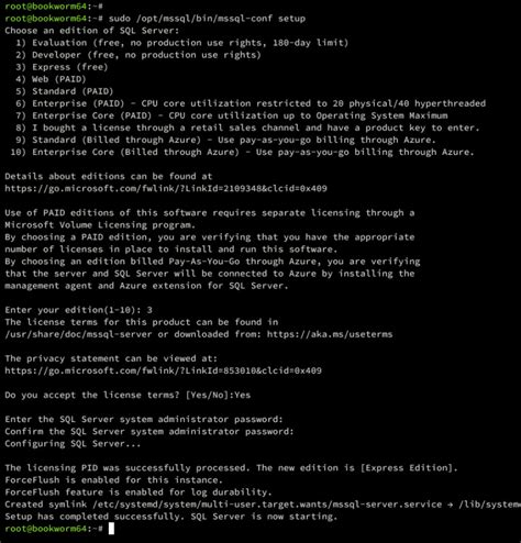 C Mo Instalar Microsoft Sql Server En Debian Howtoforge