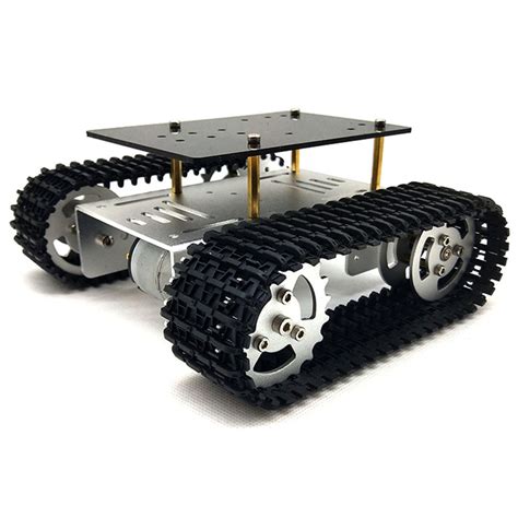 Smart Robot Tank Chassis Gevolgd Auto Platform Met Grandado