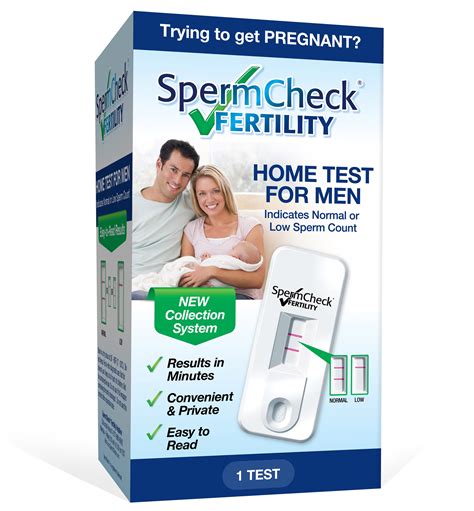 Spermcheck Fertility Home Test Kit For Men Shows Normal Or Low Sperm Count 689853596658 Ebay