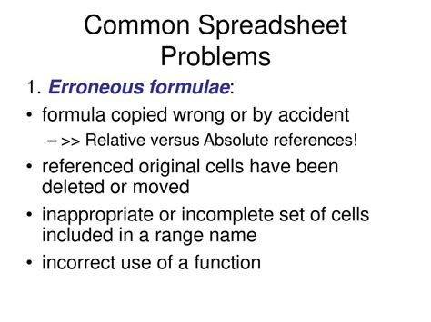 spreadsheet engineering ppt download