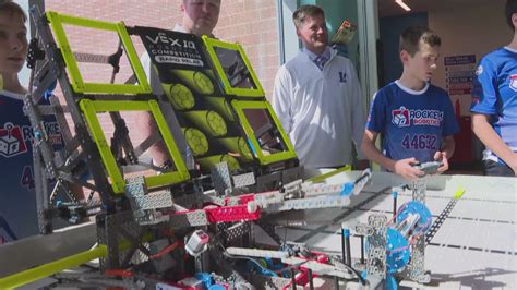Rockem Robotics Aims High At Vex Robotics World Championship After