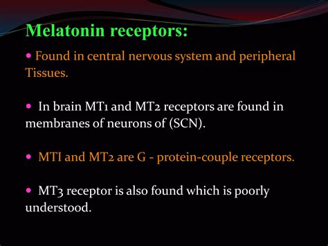 Presentation Melatonin Pptx