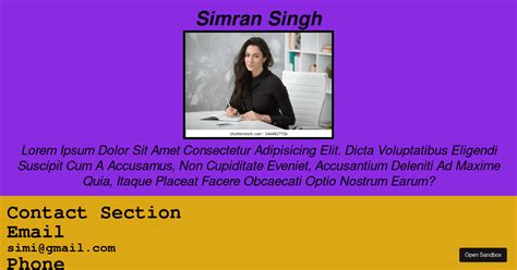 Css Assignment 1 Codesandbox