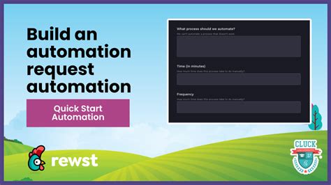 Build An Automation Request Automation