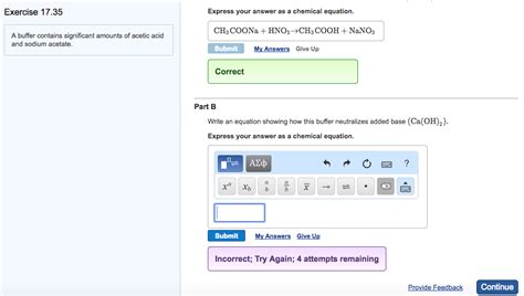 Solved A Buffer Contains Significant Amounts Of Acetic Acid