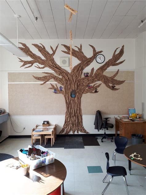Classroom Tree Out Of Kraft Paper Classroom Tree Classroom Displays Classroom Tree Out Of Kraft Paper Classroom Tree Classroom Displays
