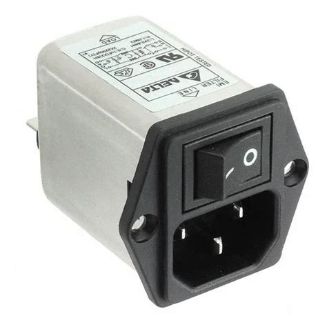 V A EMI Filter AC Power Entry Modules Switch Connector Filter