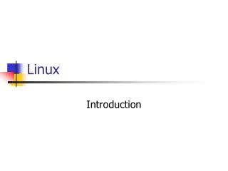 PPT Linux Tutorial PowerPoint Presentation Free Download ID 9556653