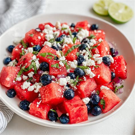 Watermelon Feta Salad Recipe Fresh And Delicious Summer Dish