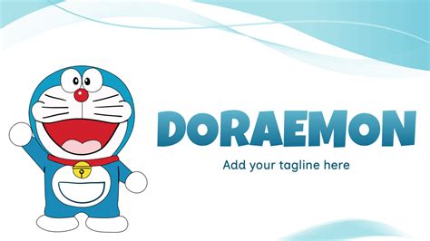 Background Powerpoint Kartun Doraemon