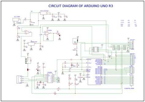 CIRCUIT DIAGRAM OF ARDUNO OSHWLab