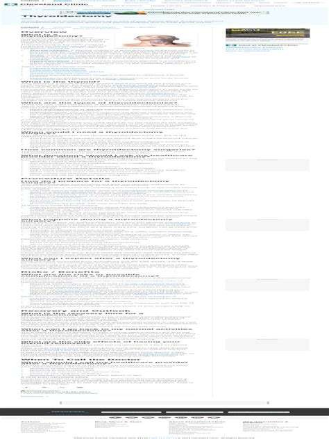 Thyroidectomy What It Is Complications And Recovery Pdf