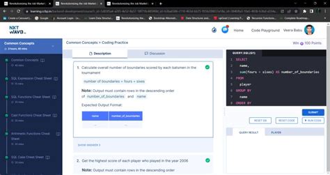 veerababu yandapalli on linkedin 30daysofcodechallenge sql nextwave rahulattulurisir