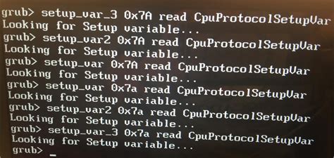 does not work on thinkpad t450s · issue 5 · datasone grub mod setup