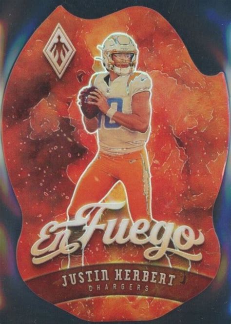 Justin Herbert 2020 Phoenix 23 En Fuego Ssp Price Guide Sports