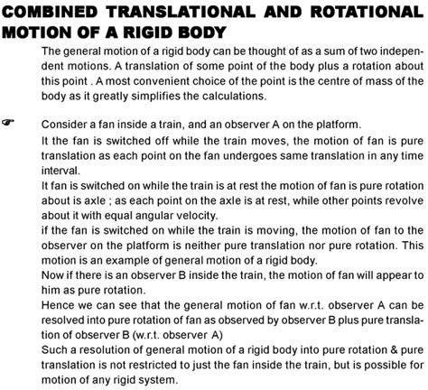 Read More COMBINED TRANSLATIONAL AND ROTATIONAL MOTION OF A RIGID BODY