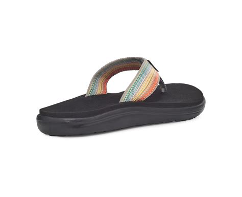 Teva Womens Voya Flip Antiguous Grey Multi 06