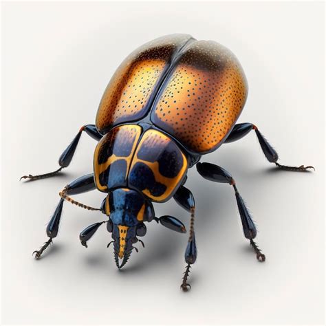 Premium Ai Image One Beetle