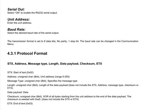 Help With Rs232 Input That Uses Stxetx Error In Terminal General Guidance Arduino Forum