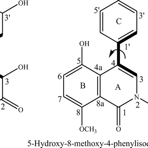 General Structure Of Quinolinone 1 And Isoquinolone 2 With Atom
